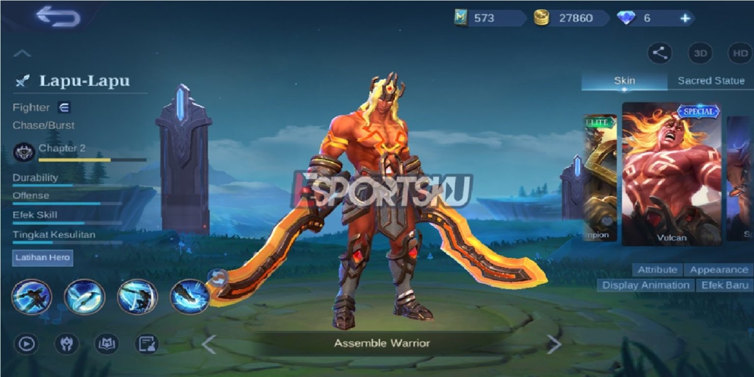 5 Best Skins for Lapu – Lapu Mobile Legends (ML) - Esports