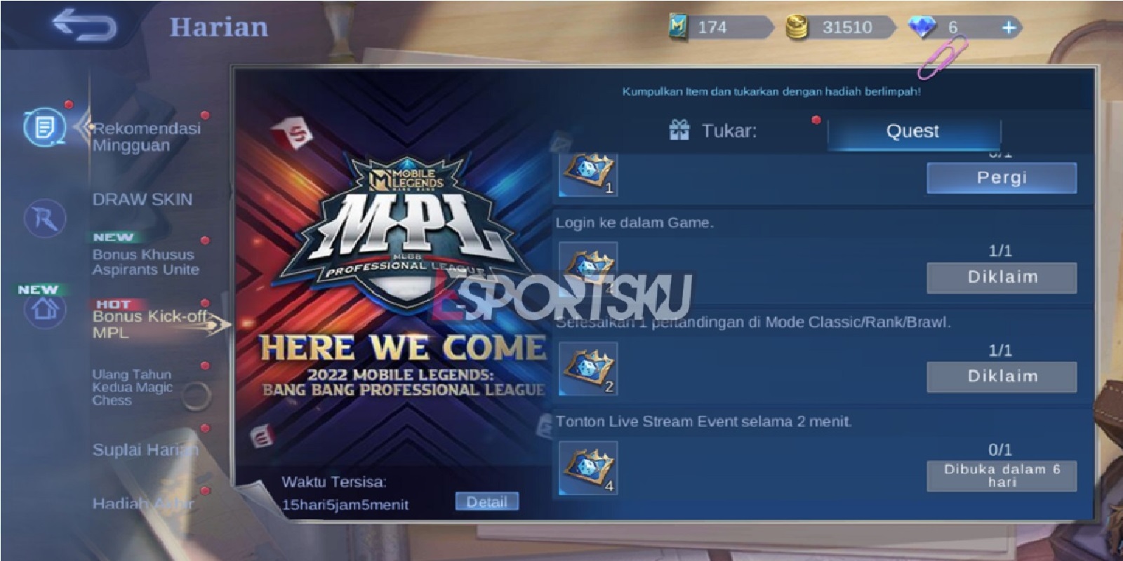 How to Get Destiny Card Tokens Mobile Legends (ML) - Esports