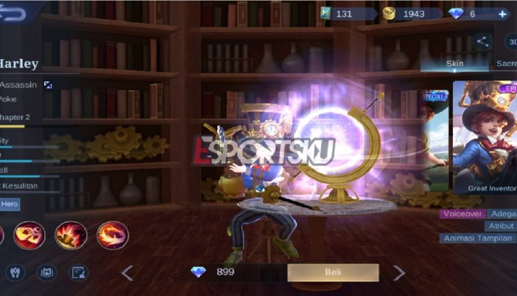 How to Get Harley Great Inventor Skin Mobile Legends (ML) - Esports