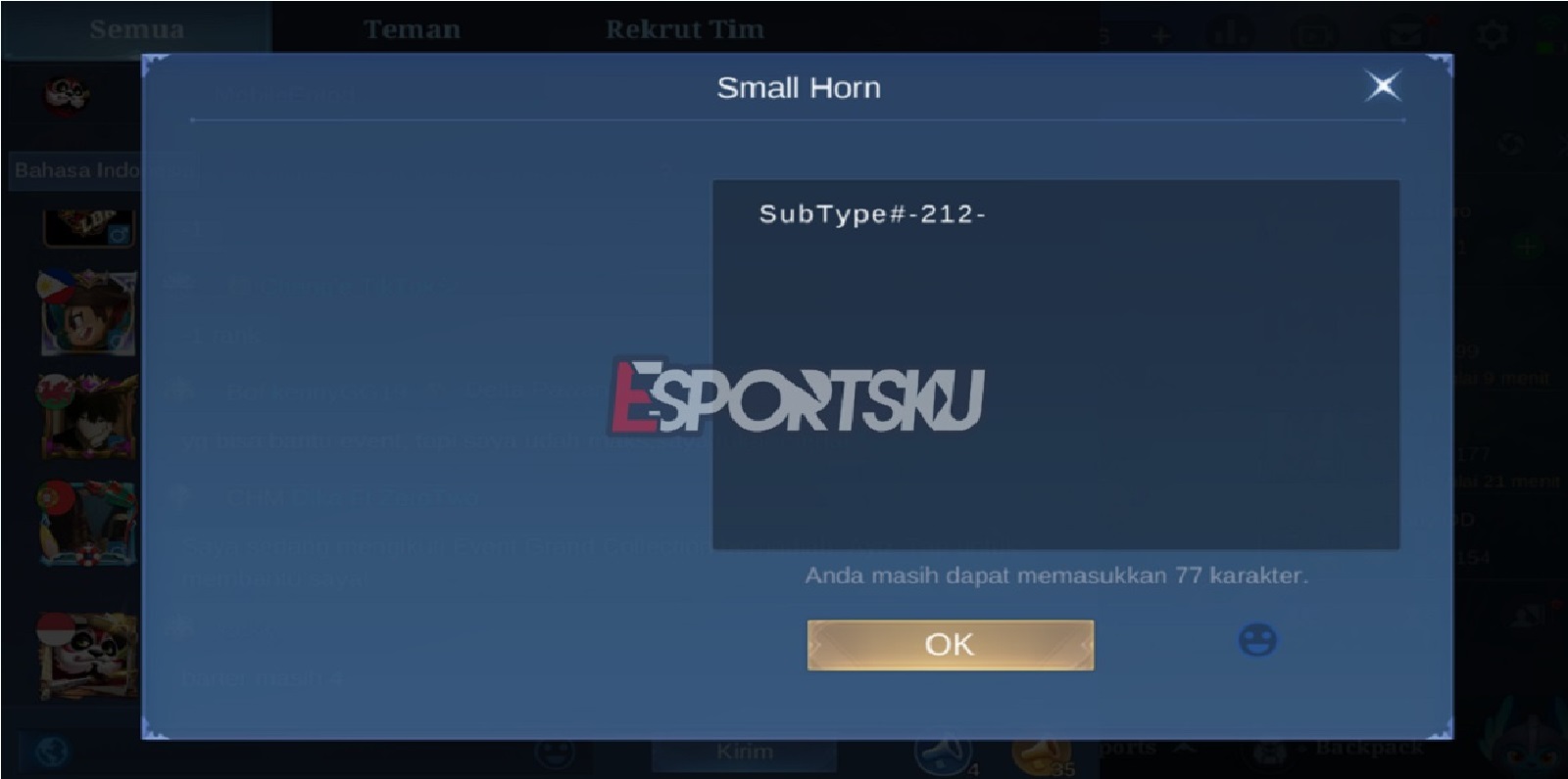 Mobile Legends Yellow Diamond Event Code (ML) - Esports