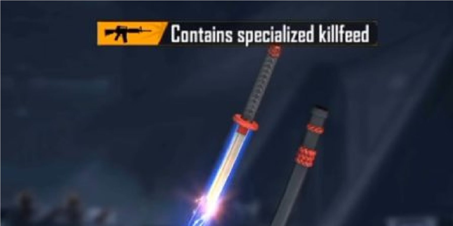 Leaked Katana Spirit Unbroken Skin Free Fire (FF) - Esports