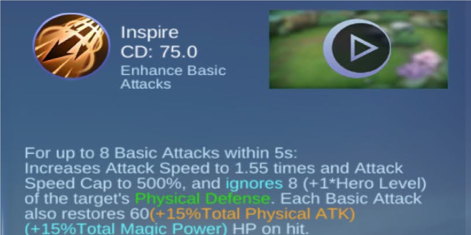 Inspire on Nerf But Still Strong in Mobile Legends (ML) - Esports