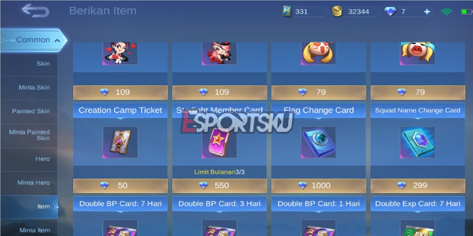 How to Gift Starlight to Friends in Mobile Legends (ML) - Esports