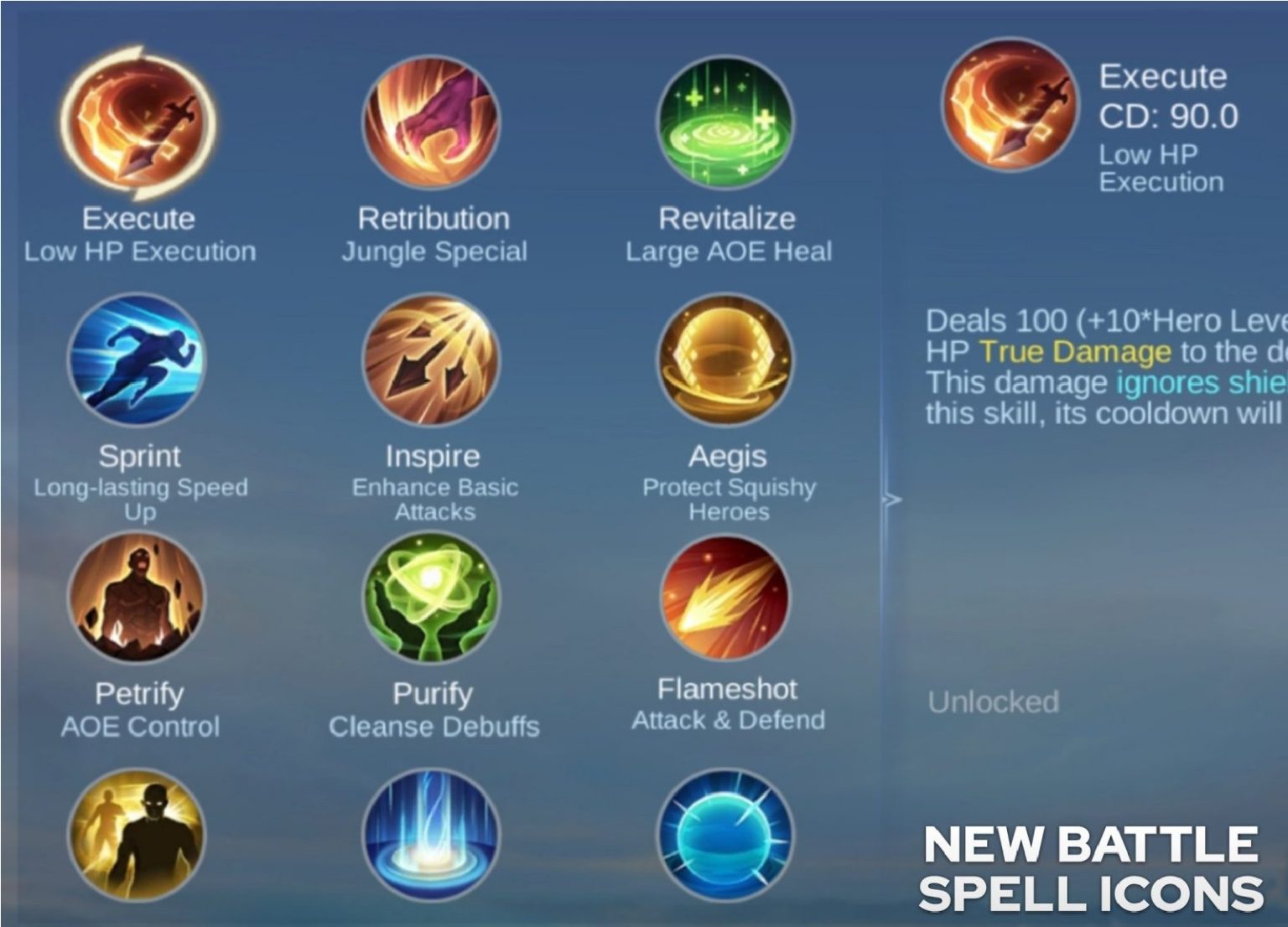 The New Spell Icon Mobile Legends (ML) - Esports