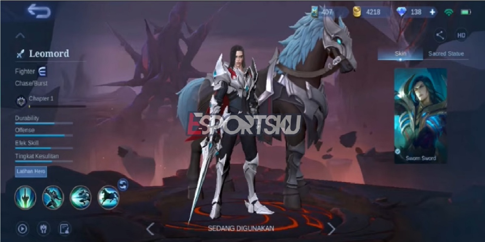 Age of Hero Leomord Mobile Legends (ML) - Esports