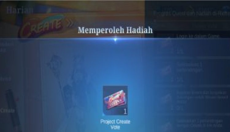 How to Get Project Create Vote Tickets in Mobile Legends (ML) - Esports