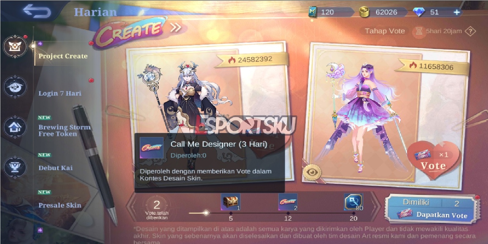 How To Get Graffiti Call Me Designer Mobile Legends (ML) - Esports