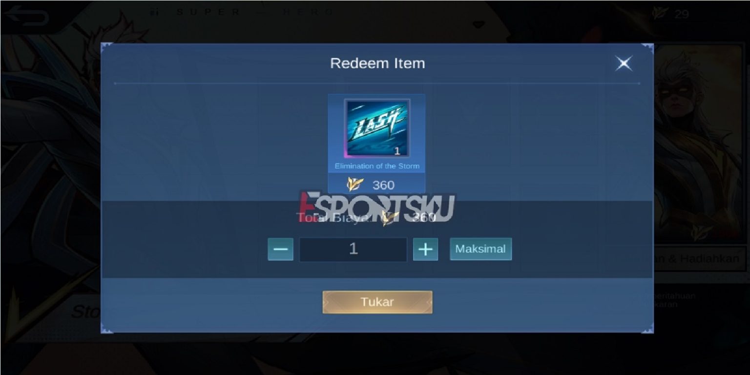 How to Get Storm Elimination Effect in Mobile Legends (ML) - Esports