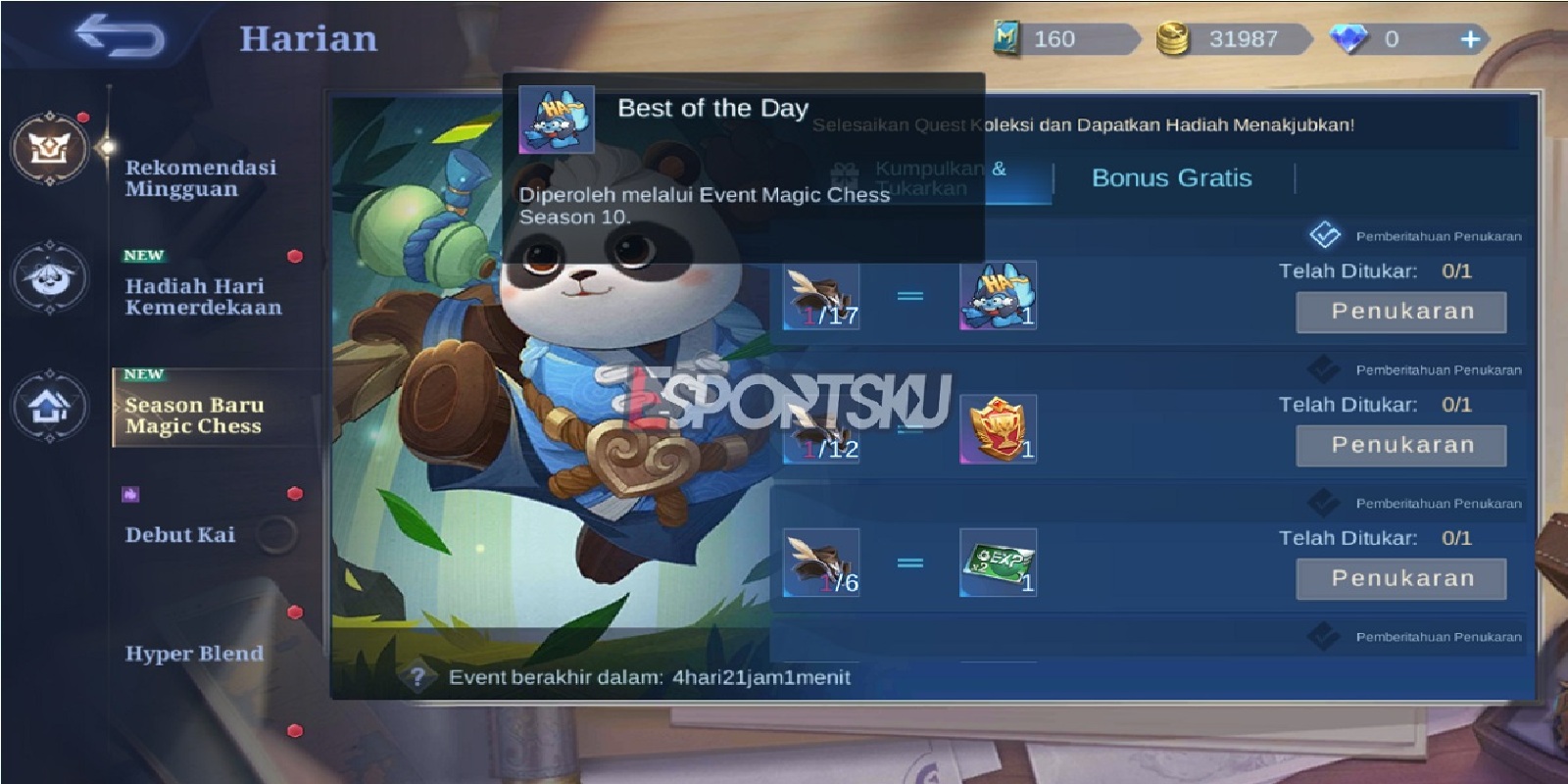 How to Get Best of the Day Battle Emote Mobile Legends (ML) - Esports