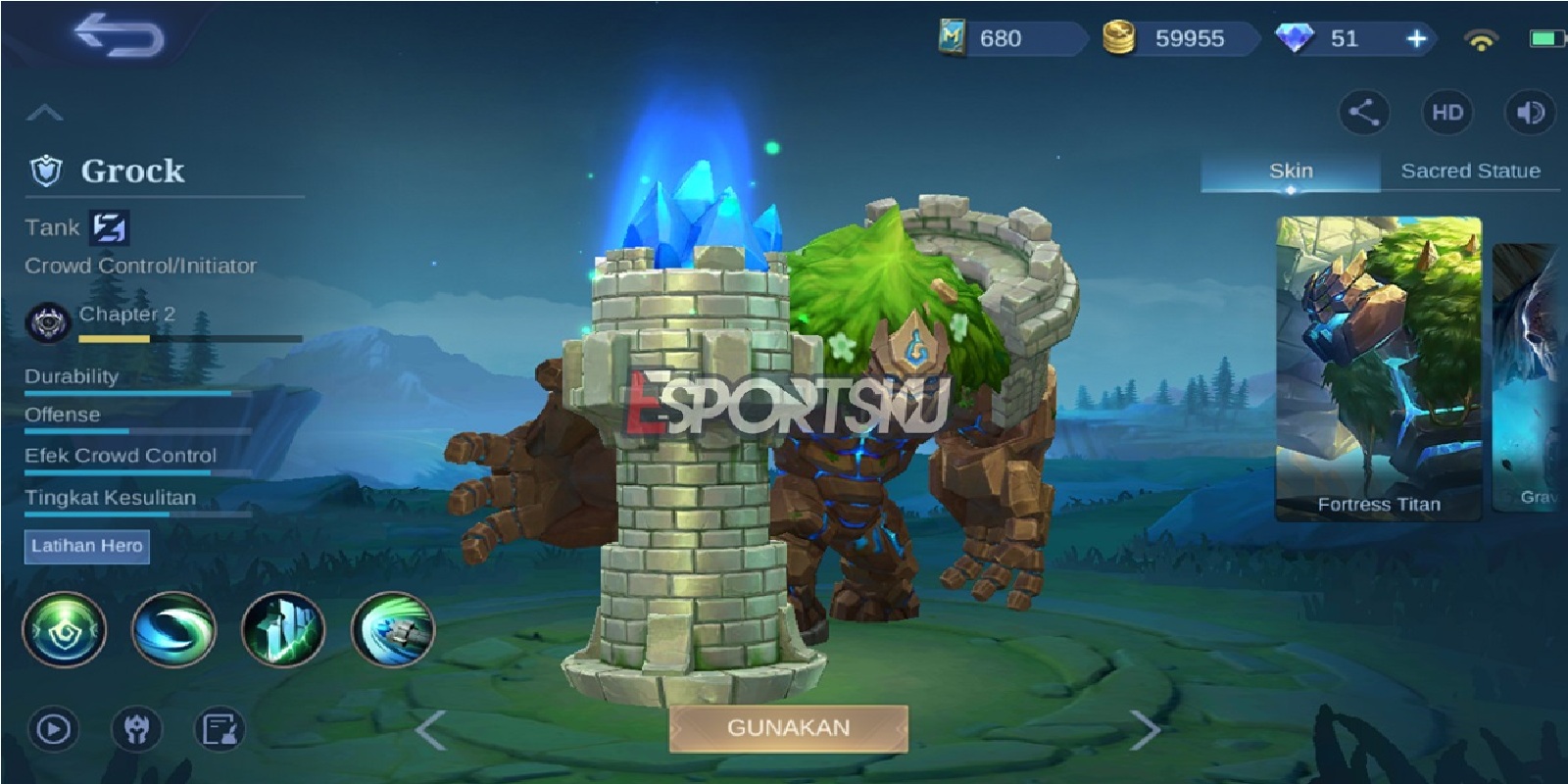 Grock is a Type Hero Was is in Mobile Legends (ML)? - Esports