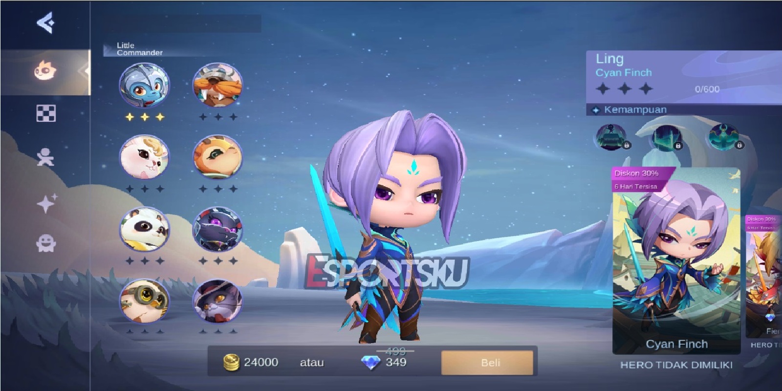 How to Get Commander Ling in Mobile Legends (ML) - Esports
