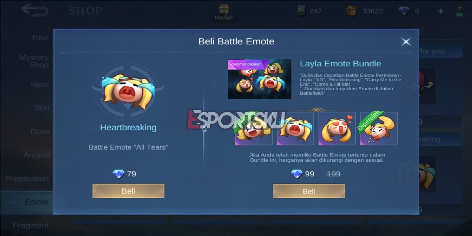How to Get Heartbreaking Battle Emote Mobile Legends (ML) - Esports
