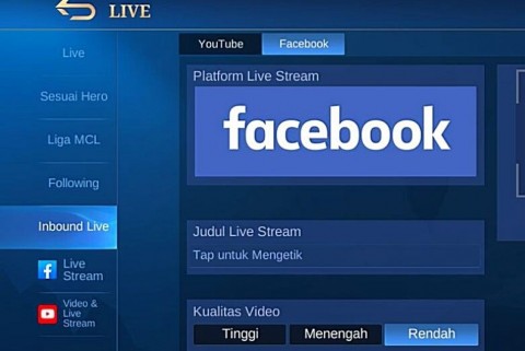 How to Set Live Streaming in Mobile Legends (ML) - Esports