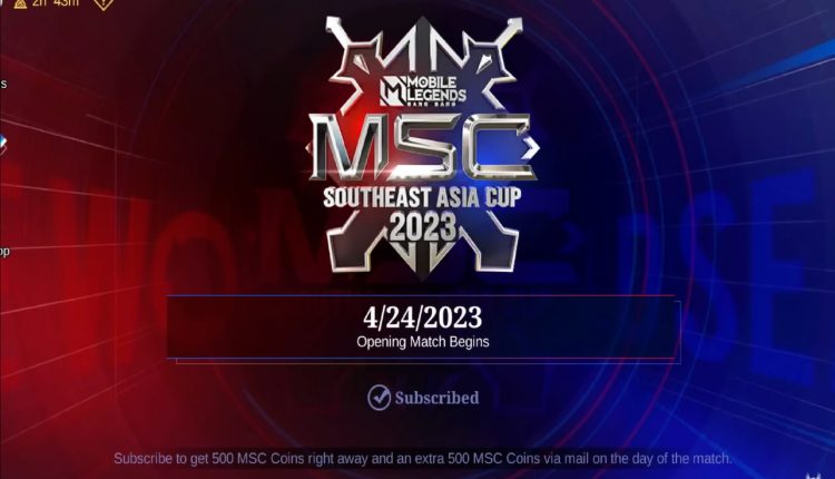 How to Exchange the MSC 2023 Event Skin Mobile Legends (ML) - Esports