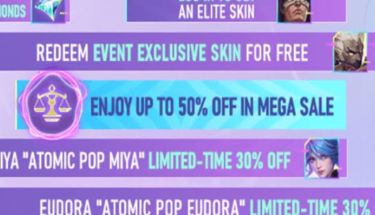 What time does the Mega Sale Event Start Mobile Legends (ML)? - Esports