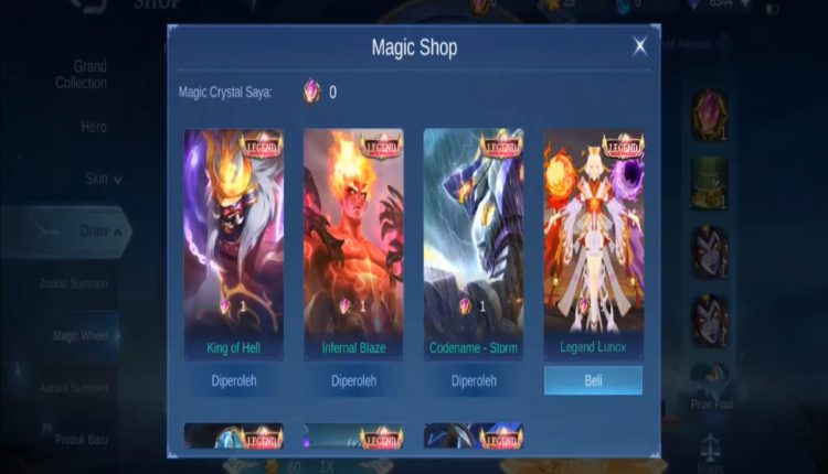 Event Magic Wheel Skin Legend June 2023 Mobile Legends (ML) - Esports