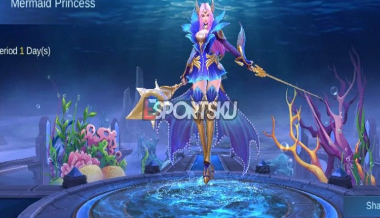 Free Skin Odette Mermaid Princess In The ML Redeem Code August 1, 2023 ...