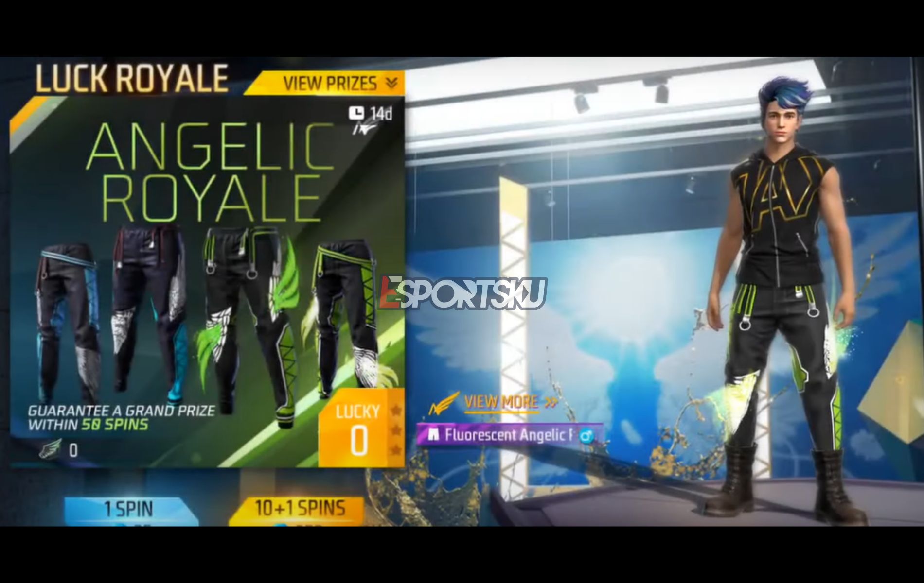 When will the Angelic Royale event be released on Free Fire (FF)? - Esports