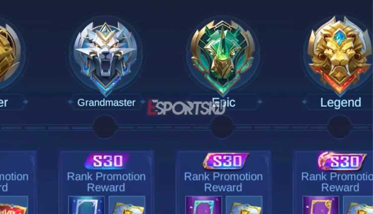 Changing the Rank Icon in the game (ML), Check Here! - Esports