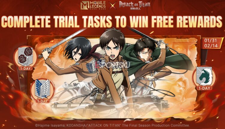 Attack on Titan MLBB Answer Key, Fast Mobile Legends (ML) Skin! - Esports