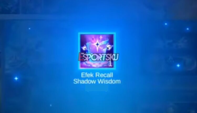 How many diamonds do Recall Shadow Wisdom have Mobile Legends (ML ...