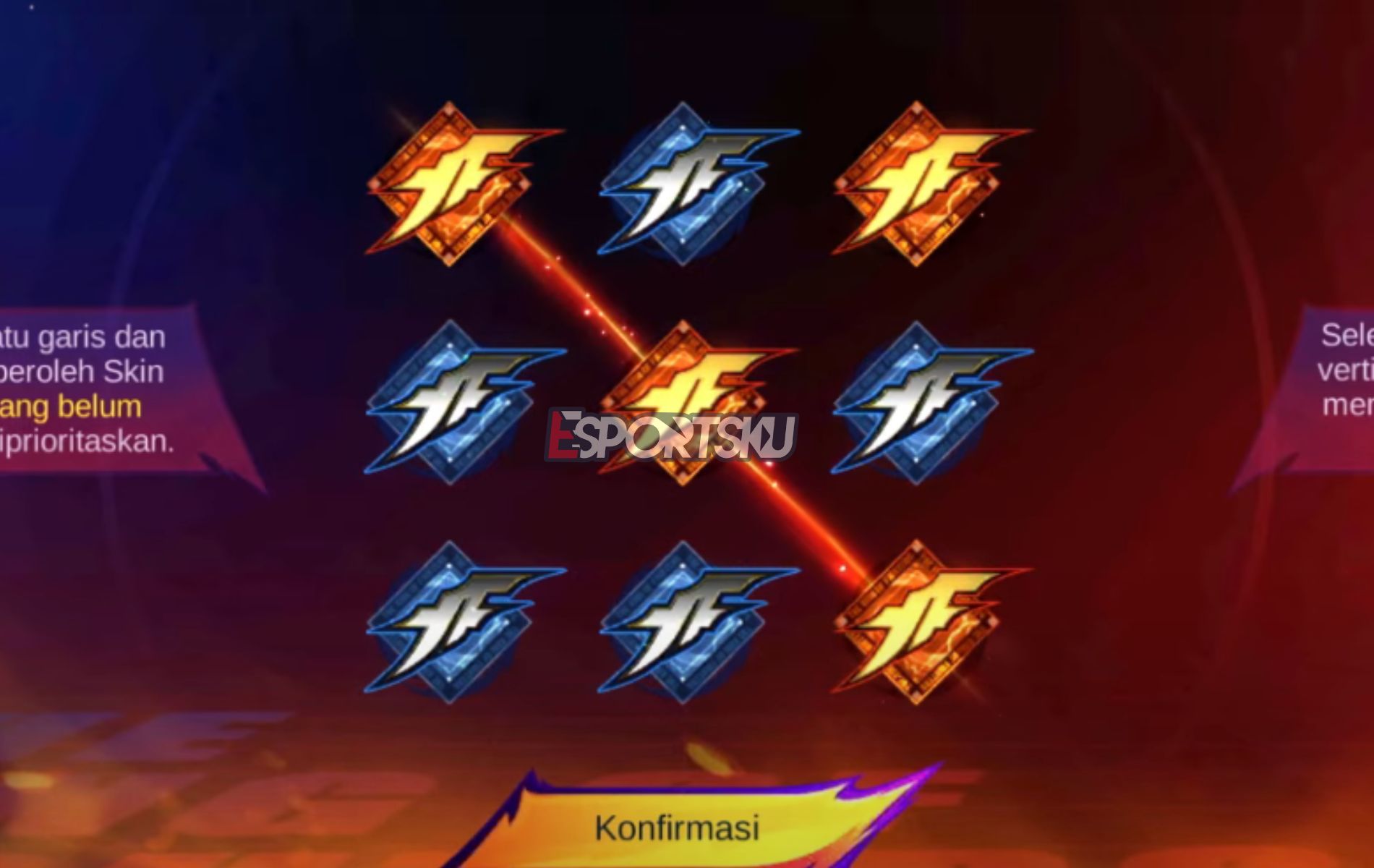 Pattern Bingo KOF 97 Mobile Legends (ML) - Esports Pattern Bingo KOF 97 Mobile Legends (ML) - Esports